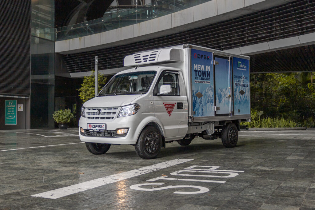 DFSK EC31 Freezer Truck | Electric freezer truck Singapore